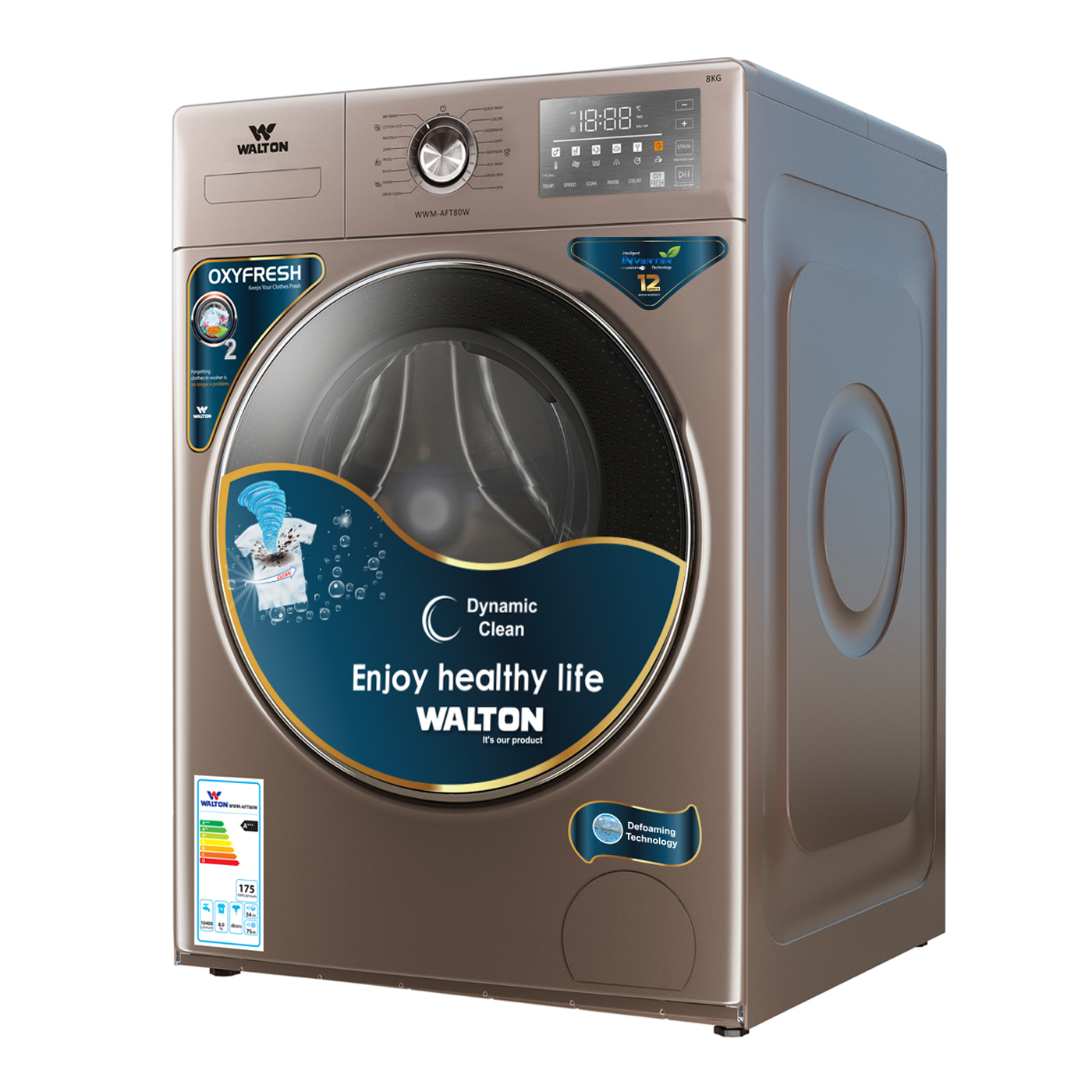 Walton Washing Machine (WWM-AFT80W) -Get To Easy