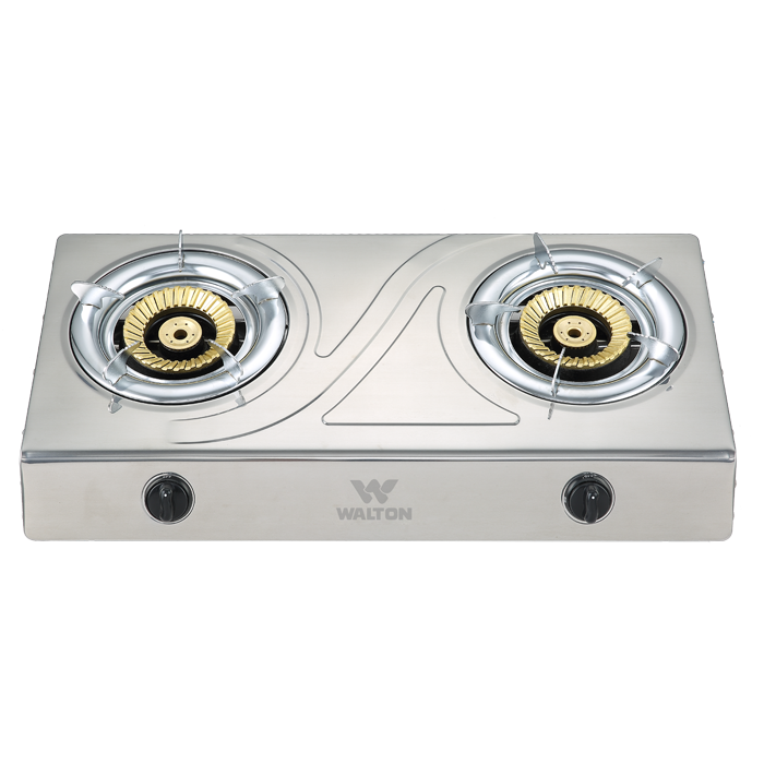 Walton Gas Stove Stainless Steel (WGS-DSB2)